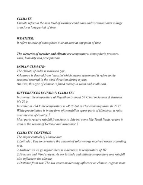 Climate Class 9 Pptx