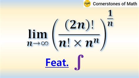 Calculating The Limit Using An Integral YouTube