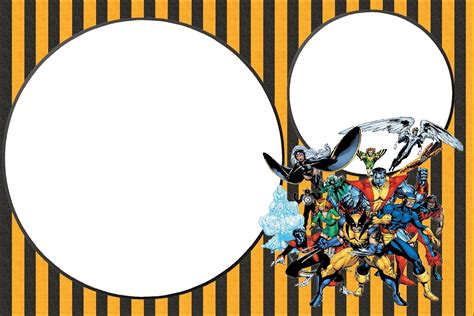 X Men Free Printable Invitations Oh My Fiesta In English