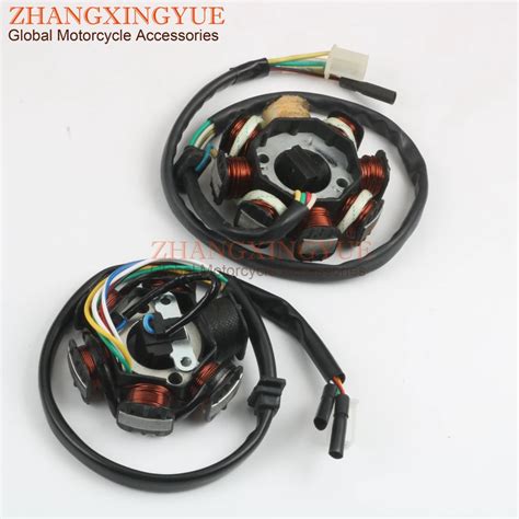 Scooter Ignition Stator 6 8 Coils For Sym Fiddle 2 Jet 4 Orbit 1 2