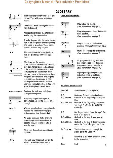 57 Harp Ideas Sheet Music Harp Piano Sheet Music