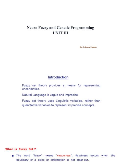 Nfgp Unit Iii Pdf Logic Inference
