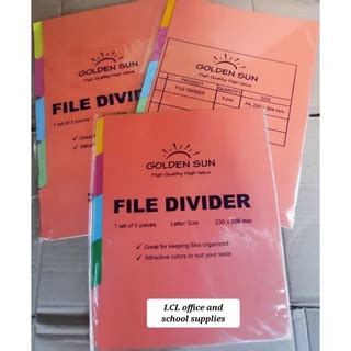 Shop File Divider For Sale On Shopee Philippines
