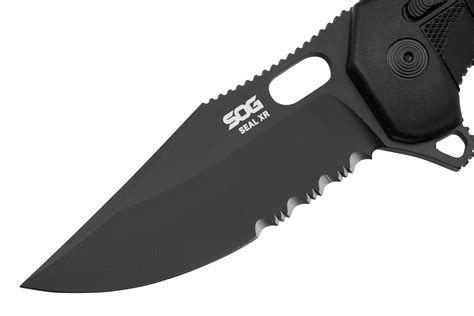 Sog Seal Xr Partially Serrated 12 21 05 57 Pocket Knife Advantageously Shopping At