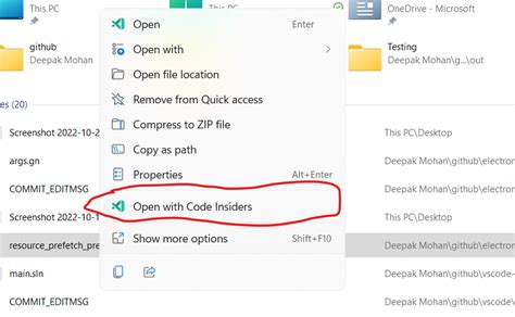 remove duplicate context menu entries · issue 164691 · microsoft