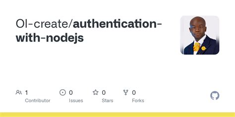 Github Ol Createauthentication With Nodejs