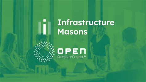 Open Compute Project Foundation And Imasons Announce A New Collaboration Imasons Climate Accord