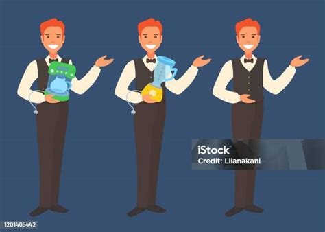 전자 제품 매장 컨설턴트가 손에 전기 장치를 들고 손바닥을 옆으로 가리키며 뷰어를 바라보고 있습니다 가공의 인물에 대한 스톡