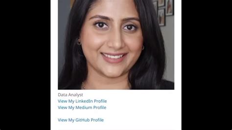 [video] janani teklur srinivasa on linkedin dataanalysis portfoliowebsite portfolio