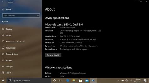 Installer Windows 10 Arm Woa Sur Son Lumia 950 Xl Microsoft Windows Mobile Next