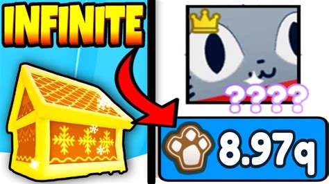 How To Get INFINITE GINGERBREAD Coins PET SIMULATOR X YouTube