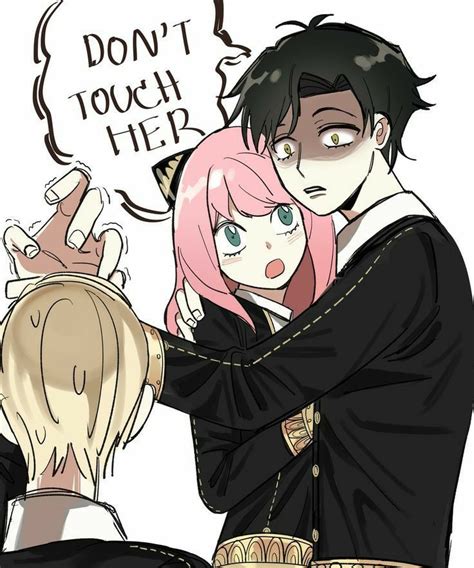 Two Anime People Hugging