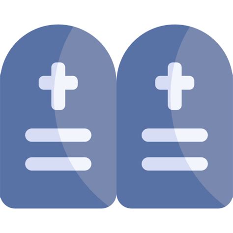 Ten Commandments Kawaii Flat Icon