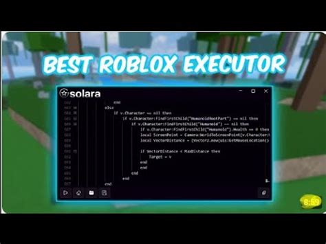 Roblox Executor Solara Upaded Version YouTube