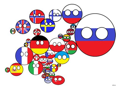 Countryballs европа