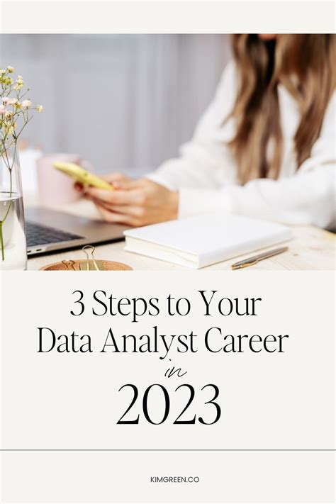 3 Steps To Your Data Analyst Career In 2023 Data Analyst Getting Things Done Successful