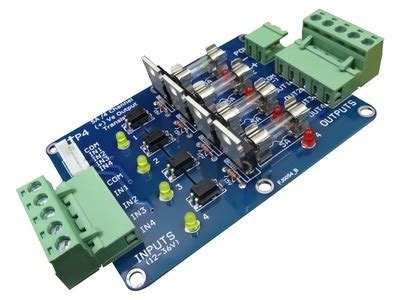 3A 4 Channel Ve Output Transistor Interface Module TP4 Fares PCB