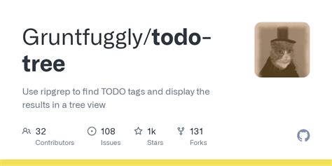 github gruntfuggly todo tree use ripgrep to find todo tags and