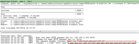 Robotframework：日志输出中出现中文乱码如“xe5x8cx97xe4xbaxac”