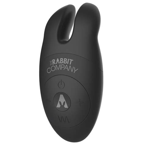 The Rabbit Company The Lay On Rabbit Vibrator Black Simply Pleasure