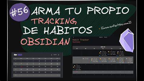 56 Habits Tracker In Obsidian Seguimiento De Hábitos En Obsidian Dataview Youtube