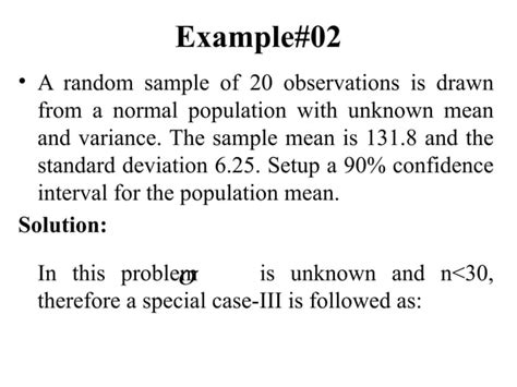 Estimation Of Parameters Presentation Pptx Pptx