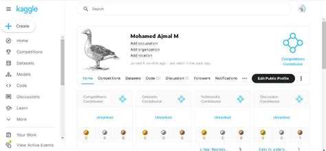 m mohamed ajmal on linkedin kaggle datascience machinelearning careerjourney…
