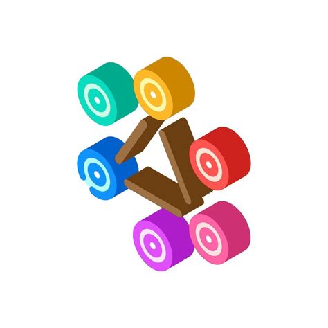 Color Theory Ux Ui Design Isometric Icon Vector Illustration Vector Art At Vecteezy