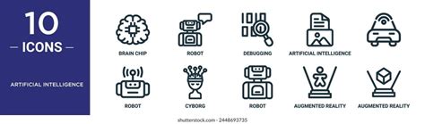 Career Development Outline Icon Set Includes Stock Vector Royalty Free 2444973479 Shutterstock
