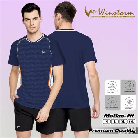 Jual Winstorm Set Javas Setelan Olahraga Premium Dewasa Set Badminton
