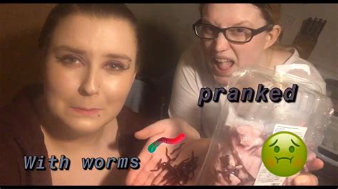 Worms In Food Prank Youtube