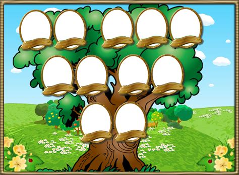 Шаблон древо семьи 47 фото