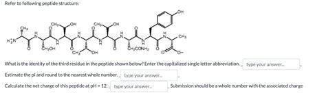 solved 1 a at ph of 12 the net charge of arginine is