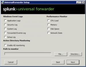 Install A Windows Universal Forwarder From An Installer Splunk