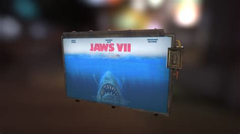 사이버 펑크 공상 과학 광고판 사인 3d 모델 9 Fbx Unknown Obj Free3d