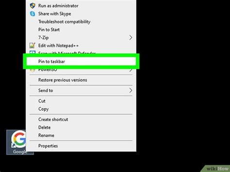 How To Add A Google Shortcut To Your Desktop All Browsers