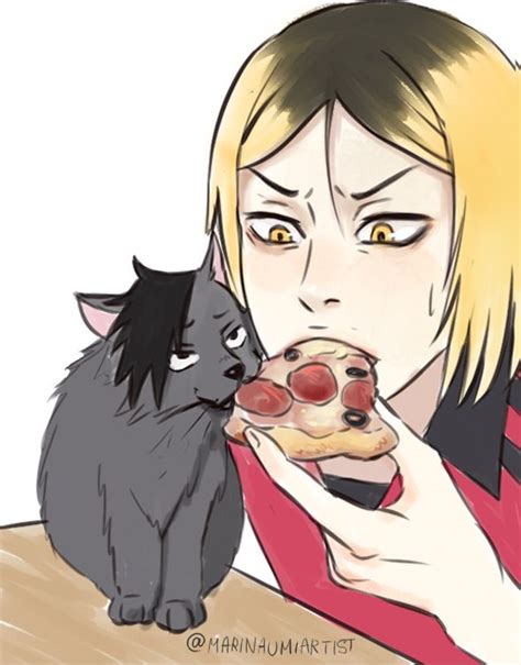 Playful Kuroo And Kenma Cat Meme