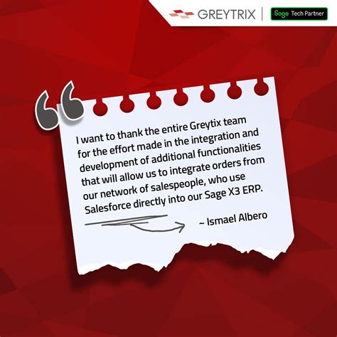 Gumu™ Sage Erp Integration For Salesforce Greytrix