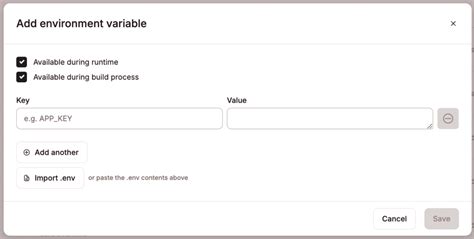 application hosting environment variables kinsta® docs