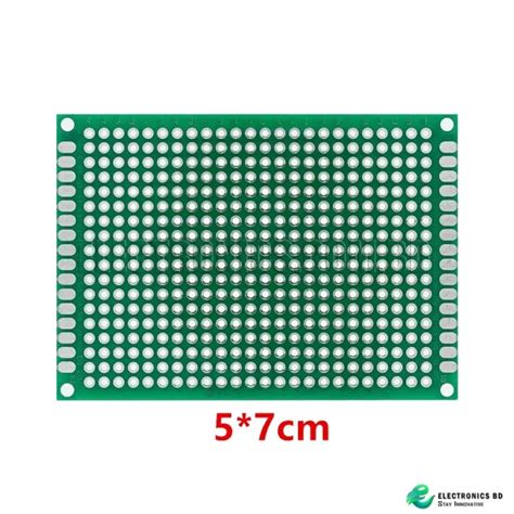 5x7cm Double Side Prototype Diy Universal Printed Circuit Pcb Board Protoboard