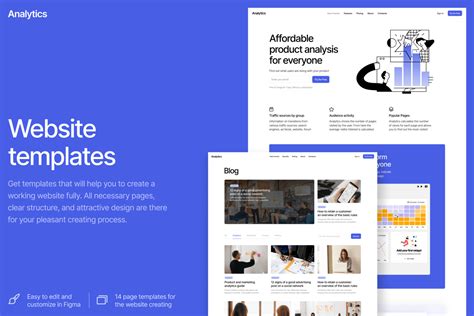 Analytics HTML Template On Yellow Images Creative Store