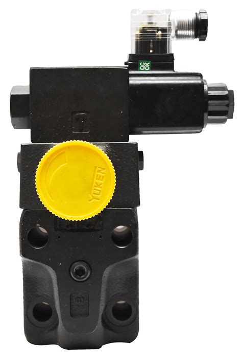 Yuken BSG B B D N Solenoid Controlled Relief Valve Amazon In Industrial Scientific