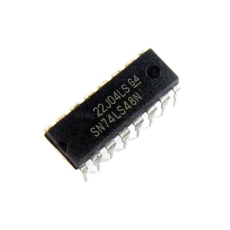 74ls48 Bcd To 7 Segment Decoder Driver Ic In Pakistan