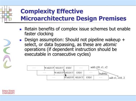 Ppt Reducing Issue Logic Complexity In Superscalar Microprocessors