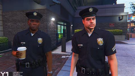Beta LSPD Cop Ped Model GTA Mods Com