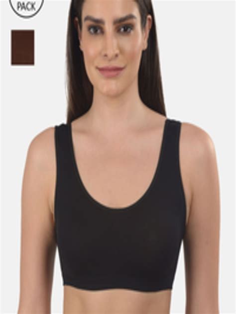 Buy Mod And Shy Women Pack Of 2 Solid Non Padded Beginners Bra Bra For