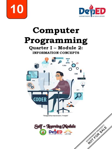 Ste Computer Programming Syntax Q1 Module 2 Pdf Information Data