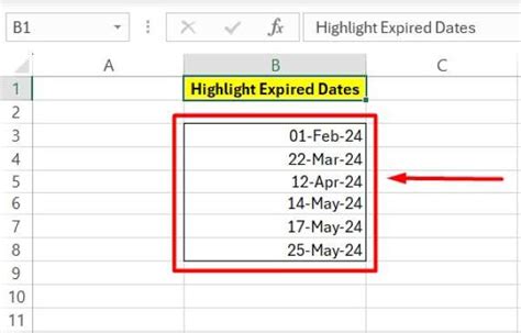 How To Highlight Expired Dates In Excel Easiest Way In 2025 Spreadsheet Panda