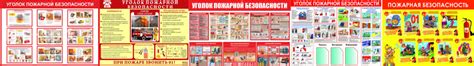Уголок пожарной безопасности купить для детских садов и ДОУ в СПБ