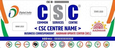 Csc Poster Banner Download All Services Bennar Pdf Csc Vle Society